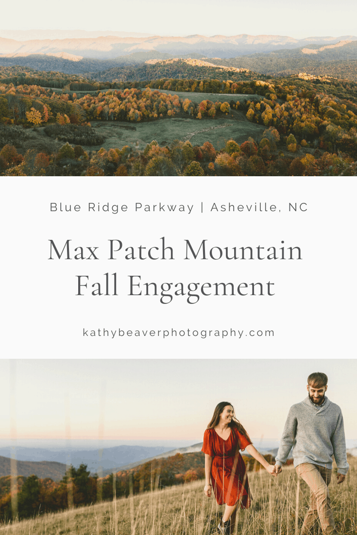 Fall Engagement Photos | Max Patch, NC | Kathy Beaver Photography