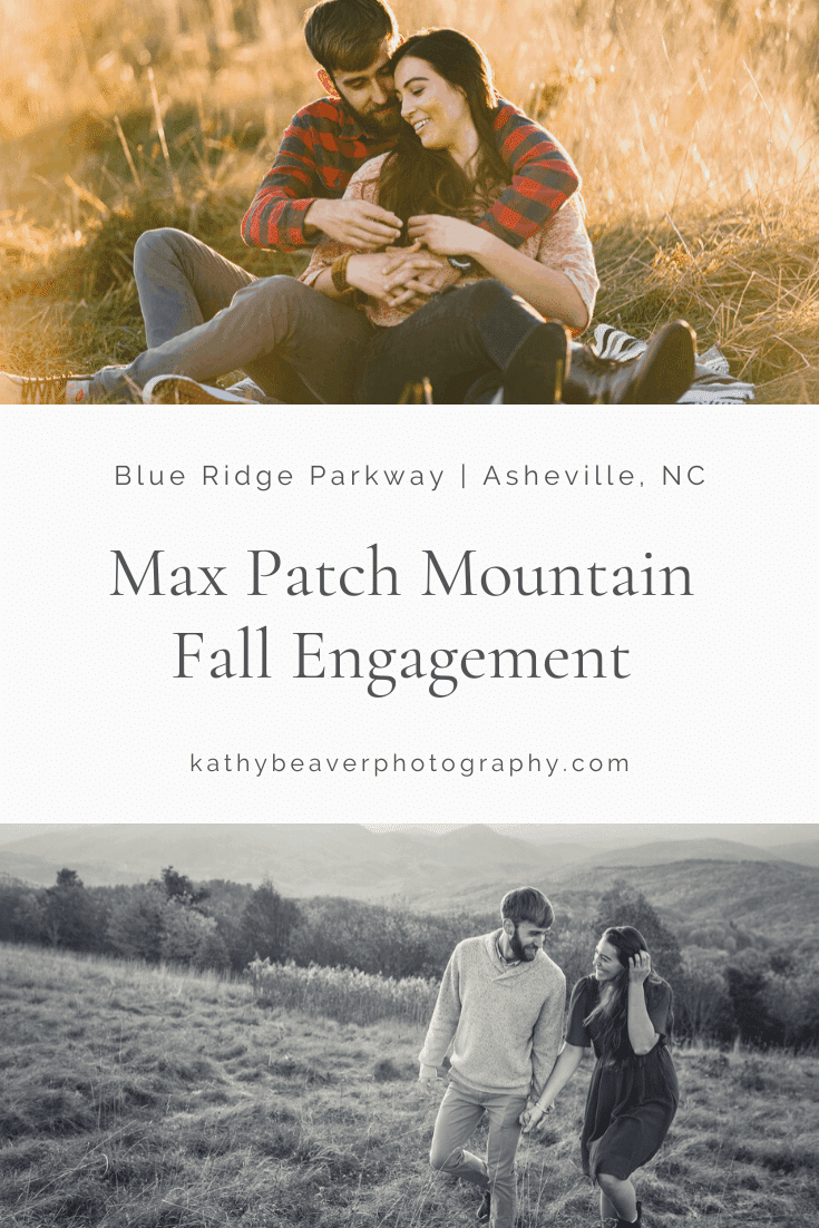 Fall Engagement Photos | Max Patch, NC | Kathy Beaver Photography